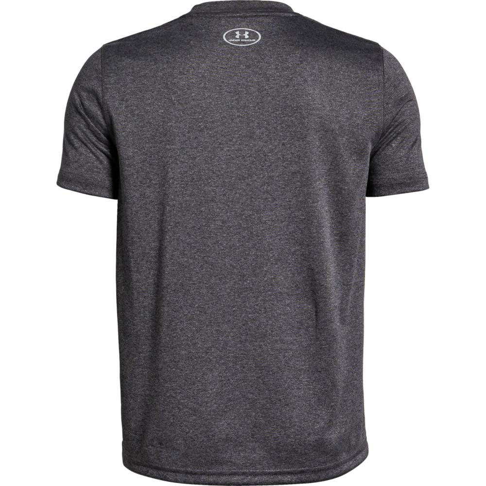 Under Armour Locker Tee Short-sleeve T-shirt, Carbon Heather (090)/ Metallic Silver, Youth Large