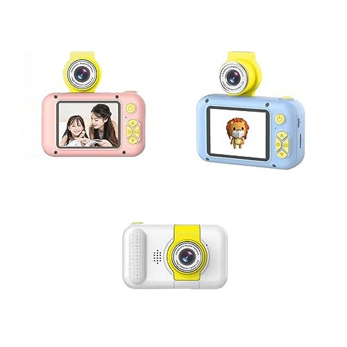 X101 Kids Camera 2.4in IPS Screen Digital Cameras 180° Flip Len Student Camera,Children Selfie Camera with Playback Game (Size : 16G, Color : A)