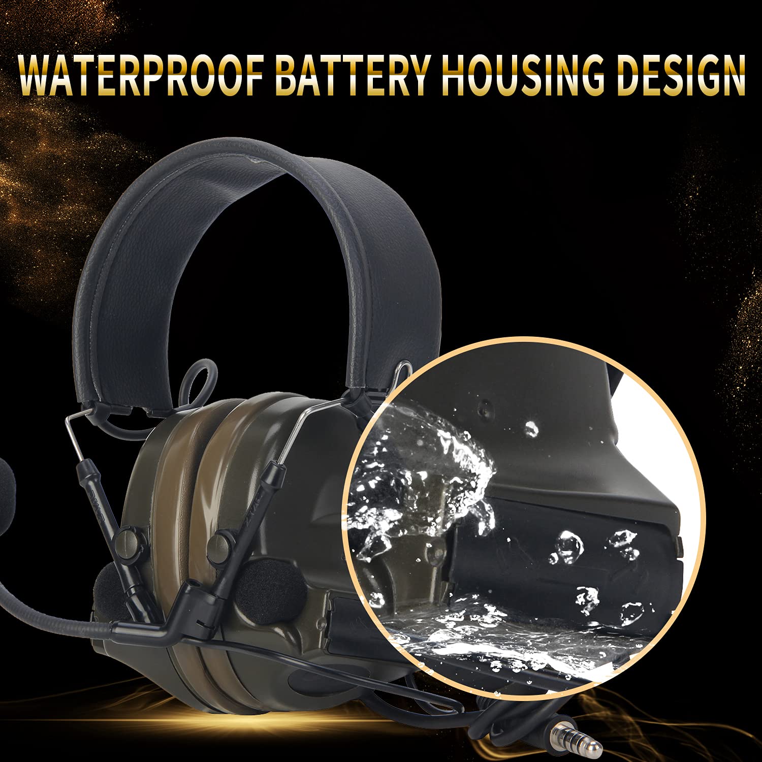 ZTAC technology for hearing ZTactical zComta III(zComta II UpgradedVer.) ZTactical Headsets NoiseCanceling Sound Collection Soundproof Z051-FG