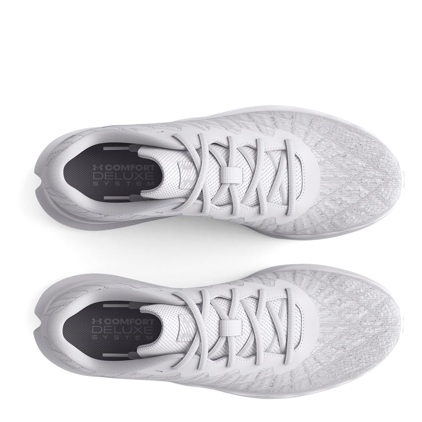 Under Armour Women's Charged Breeze 2, (100) White/Halo Gray/White, 8.5, US