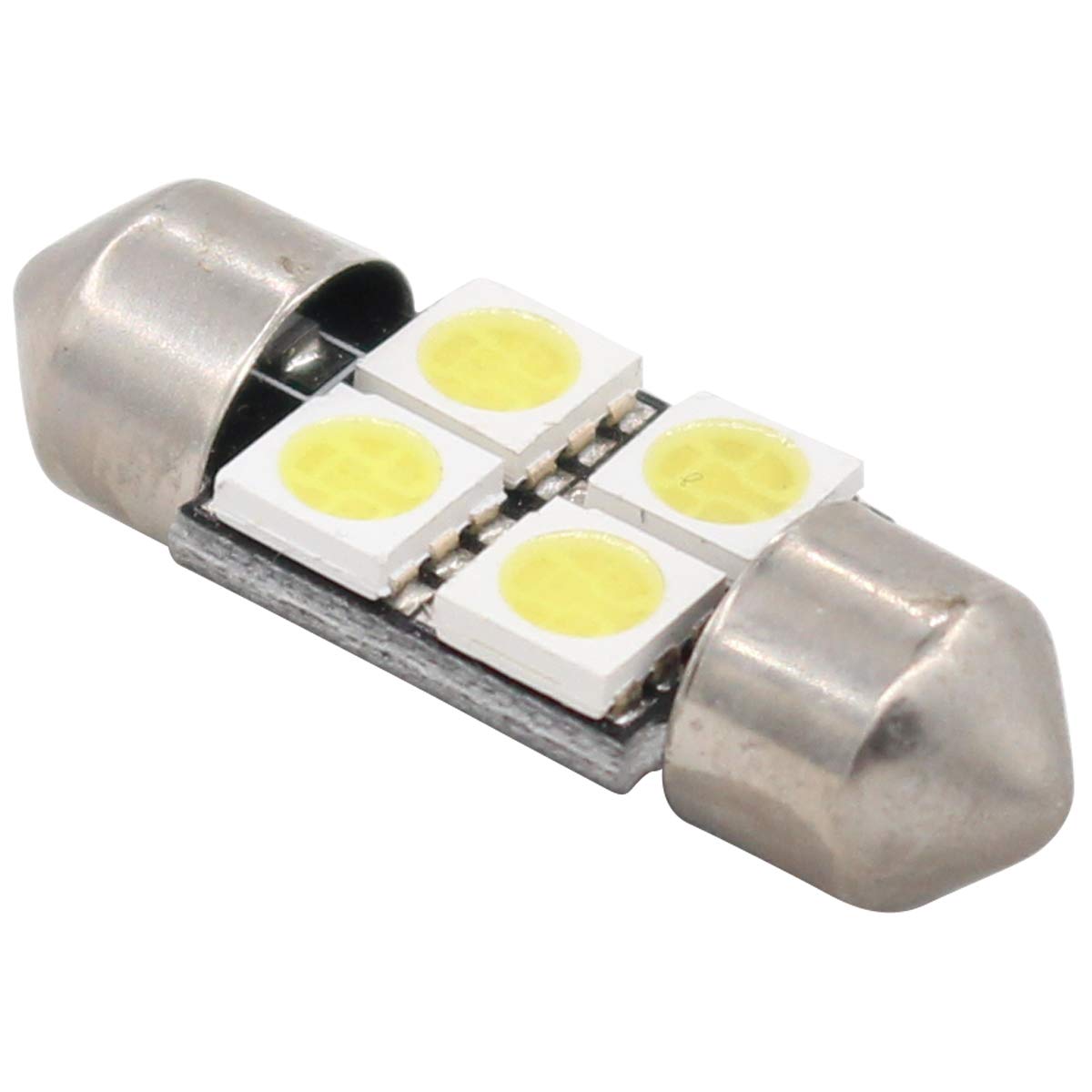 XtremeAmazing Pack of 2 White Dome Lamp Switch Interior Light Switch with 2Pcs Bulbs Replace 924-798 34404-SDA-A21 34404-SDA-A22D3