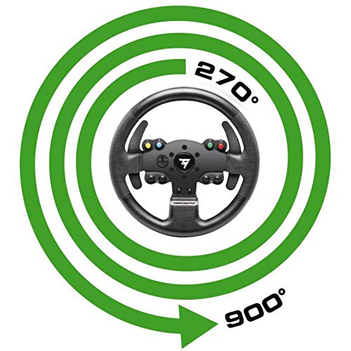Thrustmaster TMX PRO: Ergonomic racing wheel featuring 3-pedal set with metal pedal heads - Compatible with Xbox One and PC, Works on Xbox Series X|S (Xbox One/)