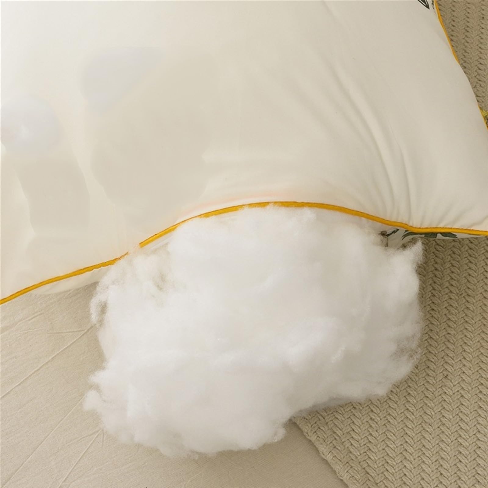 ZIFARM Bed Pillows, Pillow Cushions Home Decorations Cute Sleep for Bedroom Pillow Core Pillow Neck for Sleeping