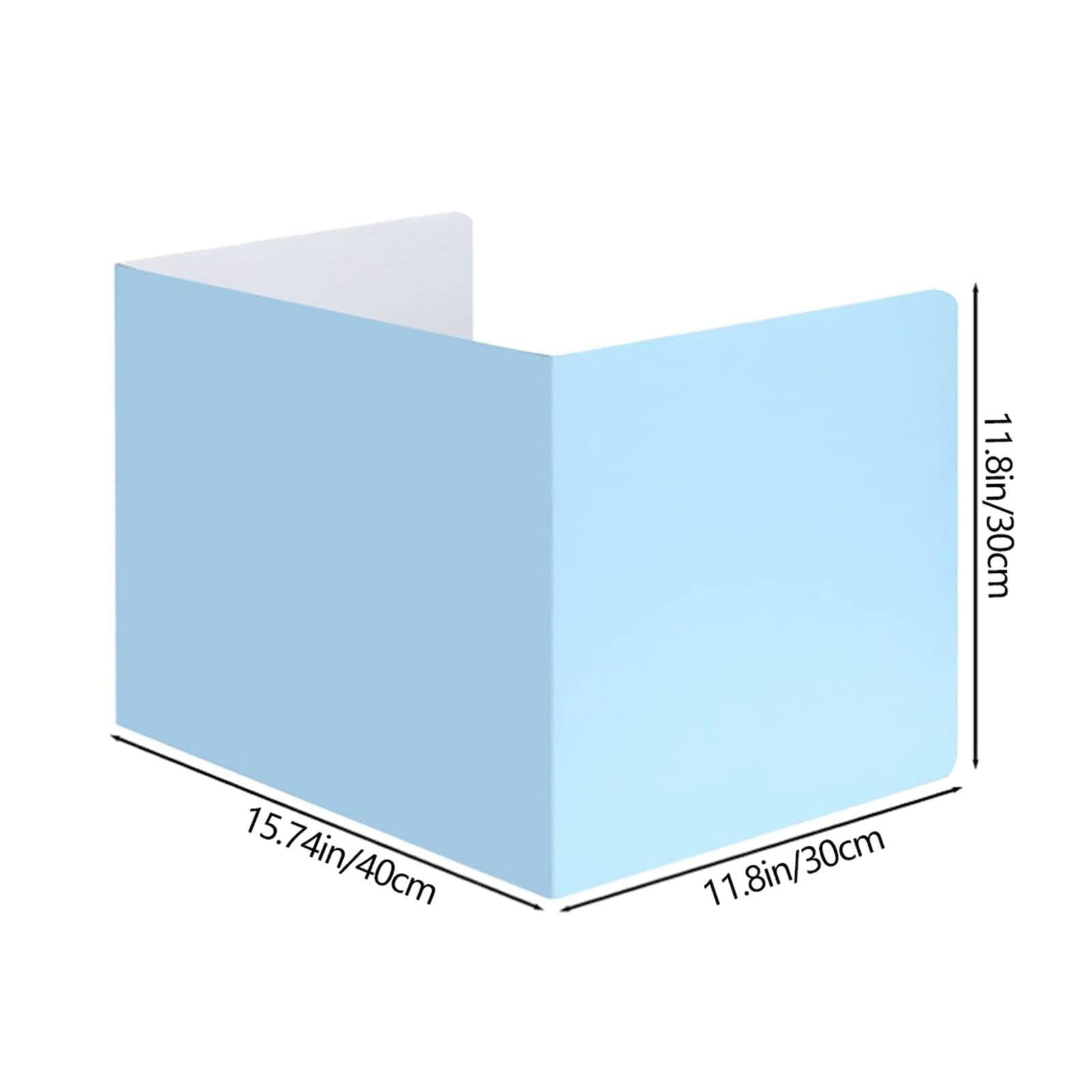 ulafbwur Privacy Table Dividers 5pcs Classroom Desk Panels Rich Color Reliable Not Easily Deformed Student Study Test 5pcs