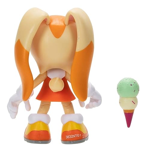 Sonic The Hedgehog Wave 13 Cream 4-Inch Mini Figure [with Ice Cream Cone]