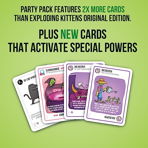 Zombie Kittens Card Game by Exploding Kittens - Fun Family Card Games for Adults Teens & Kids for Night Entertainment, 2-5 Players