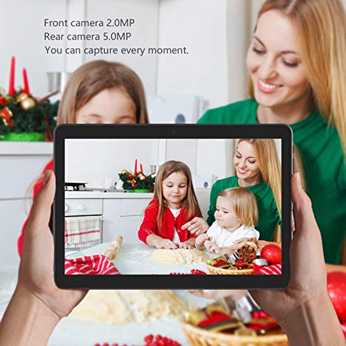 Tablet 10 inch Android 9.0 Pie, Quad-Core, 32GB Google Certified, Unlocked Phone Tablets with Dual SIM Card Slots & Cameras & Speakers, IPS Full Display, WiFi, Bluetooth, GPS