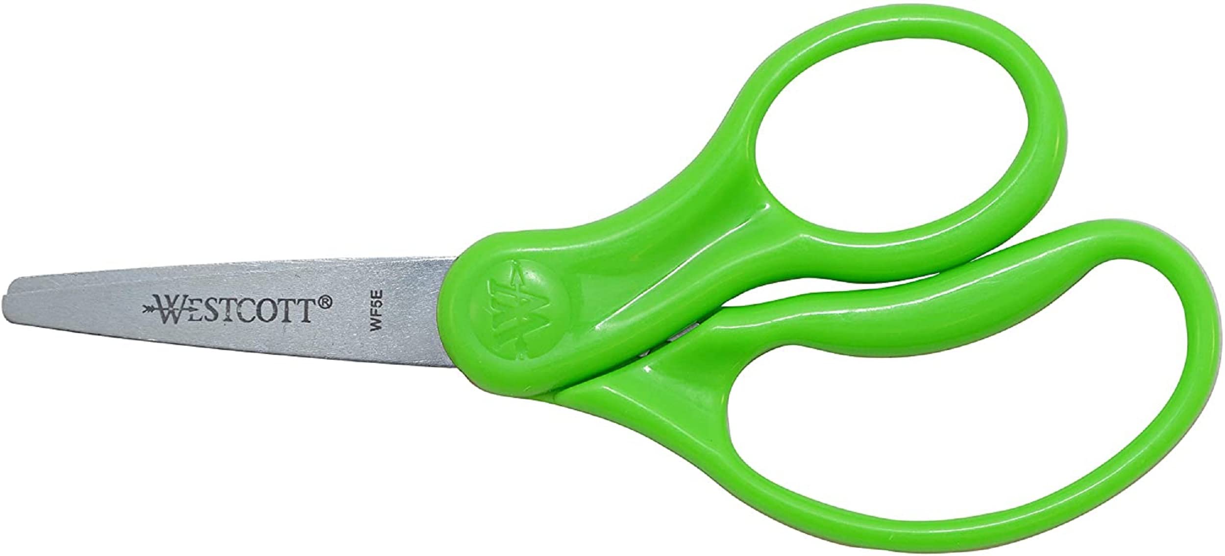 Westcott Right- & Left-Handed Scissors For Kids, 5ββ Pointed Safety Scissors, Assorted, 12 Pack (13141)