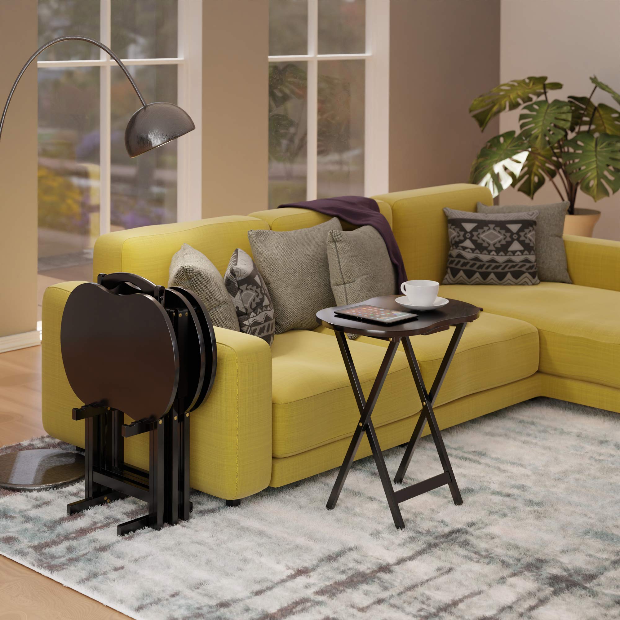 Winsome Skippy Snack Table and TV Tray Set