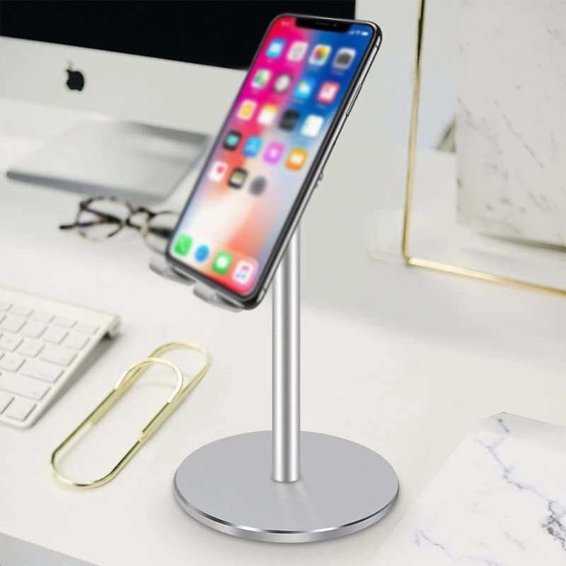 TBGFPO Adjustable Height Aluminum Tablet Phone Holder Display Stand Desktop Cell Tablet Mobile Phone Stand (Color : D, Size : 1)