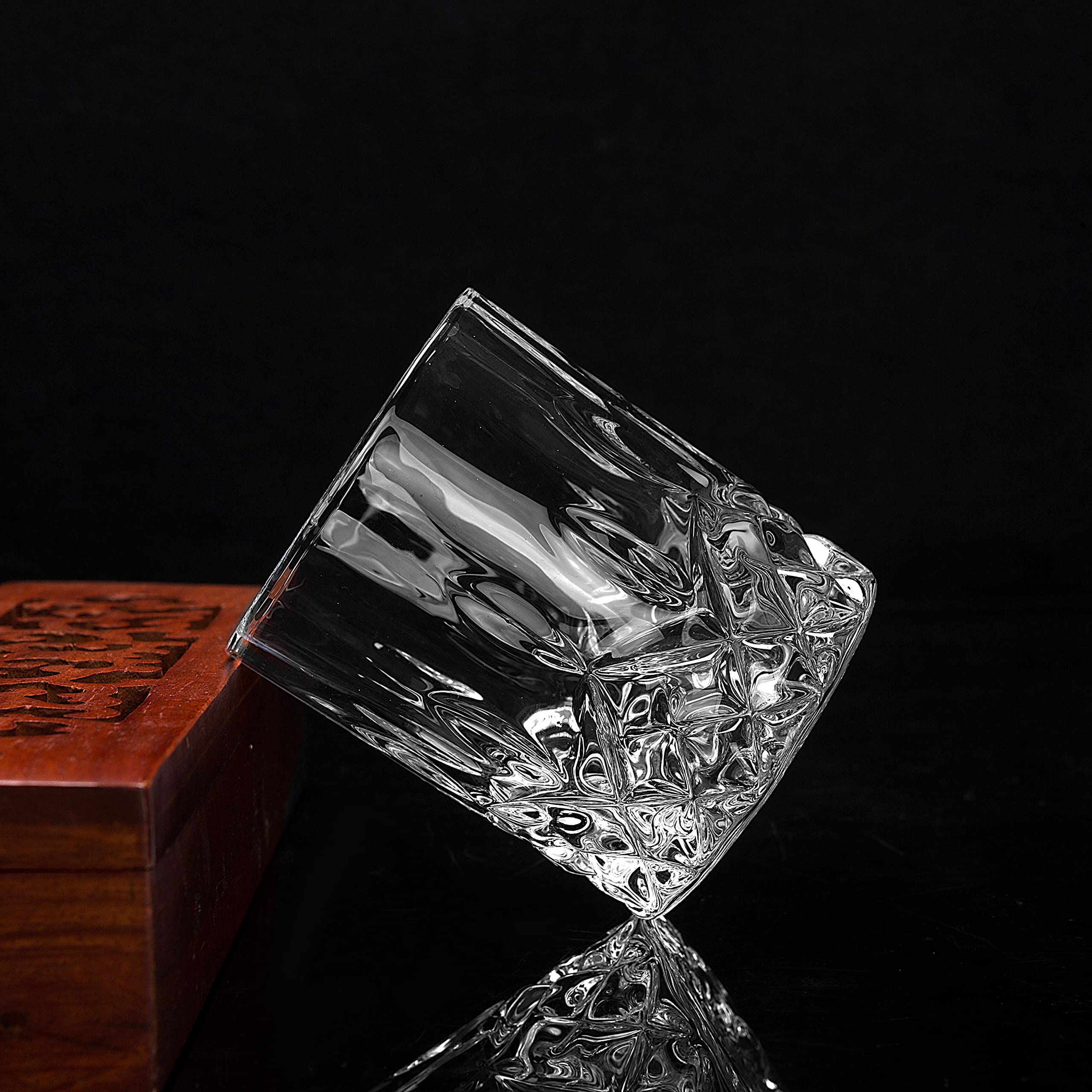 Whiskey Glasses with Bullets Stones Gift set for Men, Unique Bourbon Gifts for Anniversary Christmas