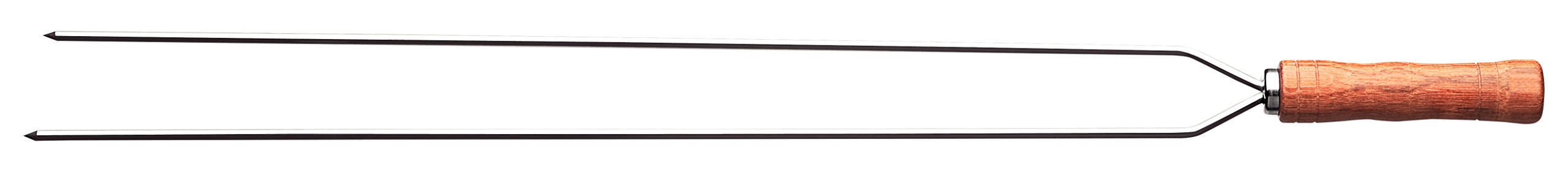 TRAMONTINA Churrasco for barbecue skewer twin full-length 65cm