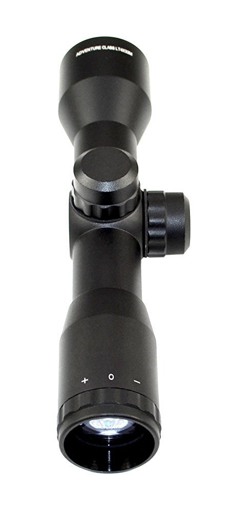 TACFUN Tactical 4X32 Compact .223 .308 Scope /w Rings Rangefinder Reticle