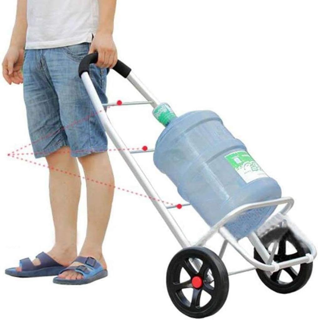 XDMINGY Folding Shopping Cart, Shopping Tote Cart Shopping Trolley Foldable Grocery Cart Folding Laundry Pull Cart with Wheels Fabric Bag Grocery Utility Carts