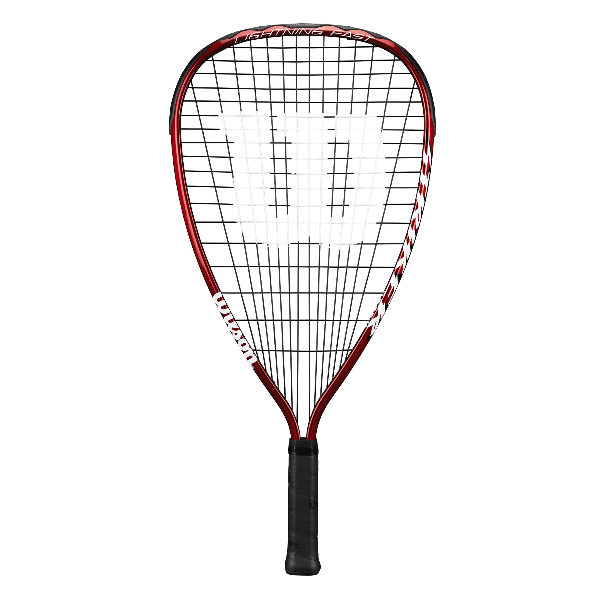 Wilson Striker Racquetball Racquet - Grip Size - 3 5/8", Red