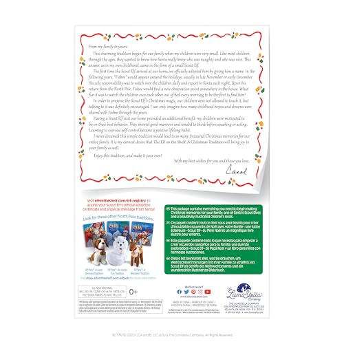 The Elf on the Shelf: A Christmas Tradition - Girl Scout Elf with Blue Eyes - includes Artfully Illustrated Storybook, Keepsake Box and Official Adoption Certificate