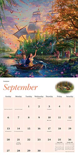 Thomas Kinkade Studios: Disney Dreams Collection 2020 Wall Calendar