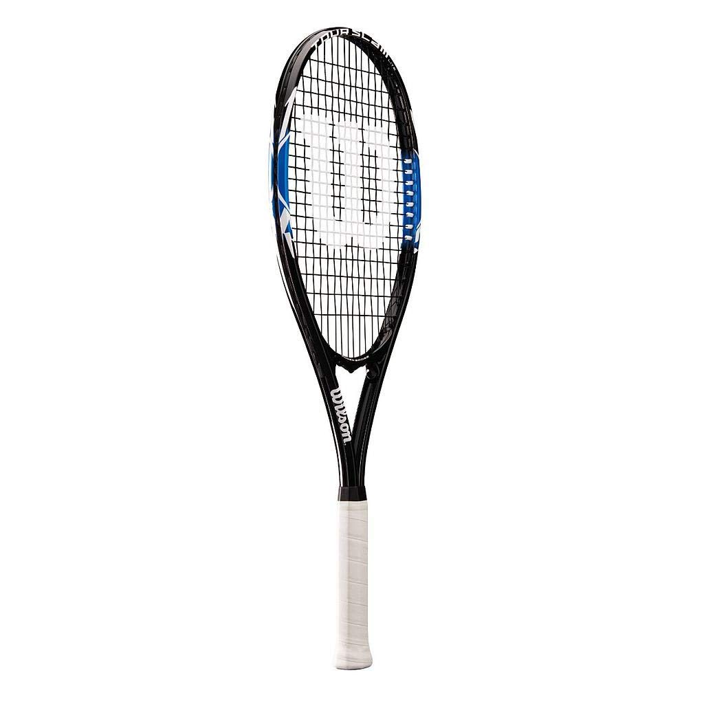 Wilson Unisex-Adult Tour Slam Lite Tennis Racket White/Blue Grip 3