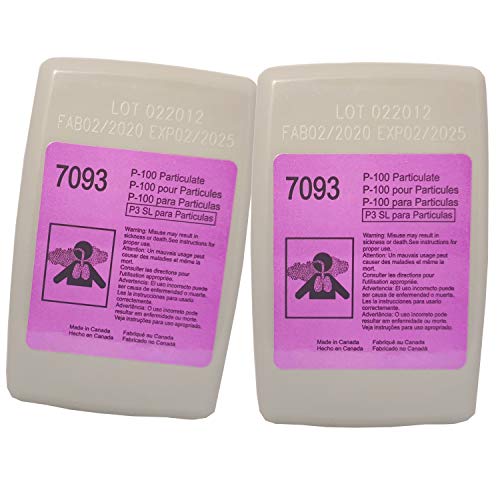 Xcrew 7093 Particulate Filter Compatible with 7093 High Efficiency Filter Box Filter Retainer FF-4 6200 6800 7502 7000 6000 Replacement Cartridge Filter (2 PCS)