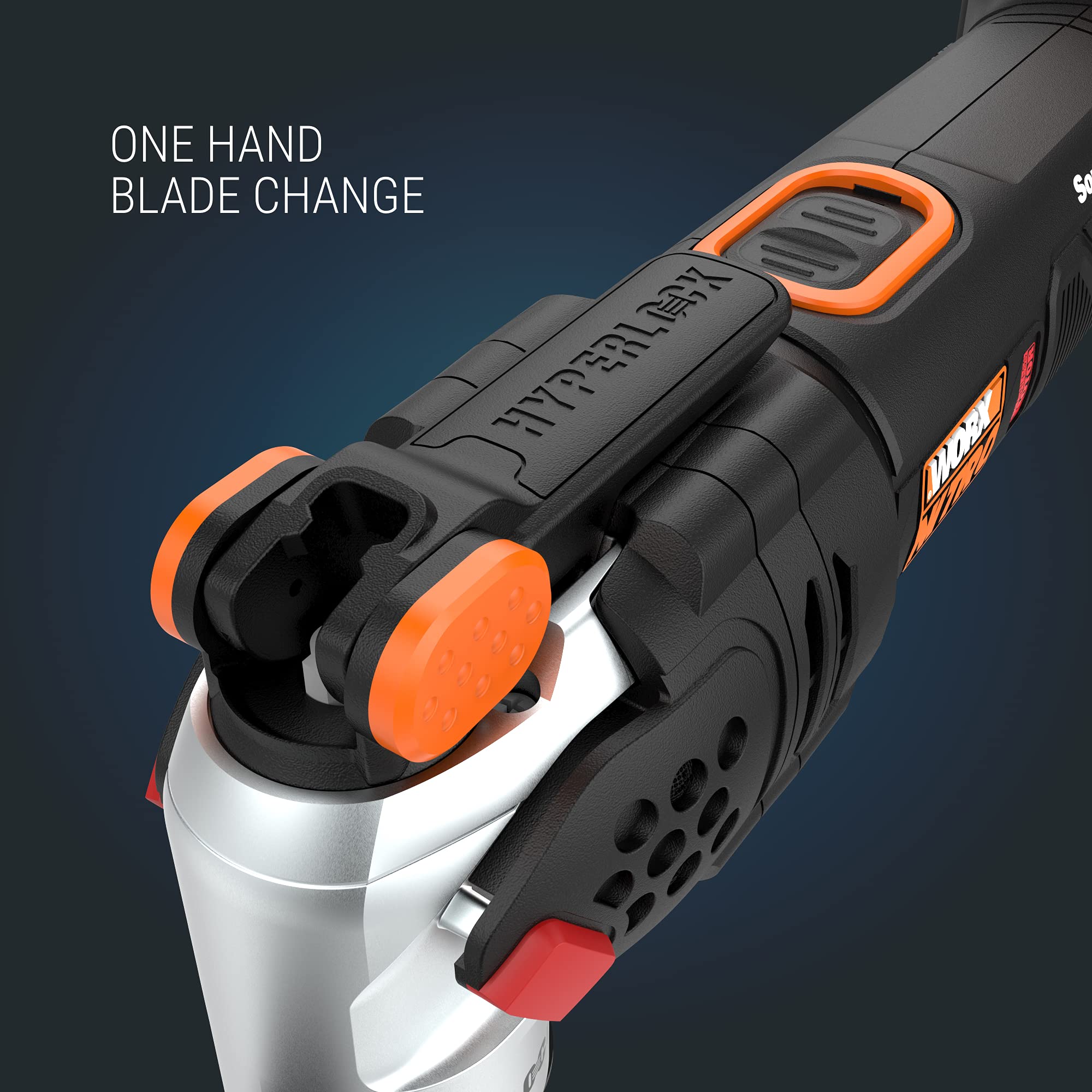 Worx Nitro WX697L 20V Power Share Cordless Oscillating Multi-Tool with Brushless Motor