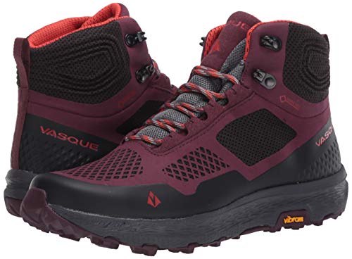 Vasque womens Breeze LT Low GTX Gore-Tex Waterproof Breathable, Eggplant/Anthracite, 10 M US
