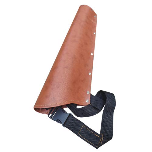 WINGOFFLY Quiver Arrow Bag Case Leather Arrow Holder Hip Quiver Shooting Target,Lightweight Traing Archery Tool with Strap, S