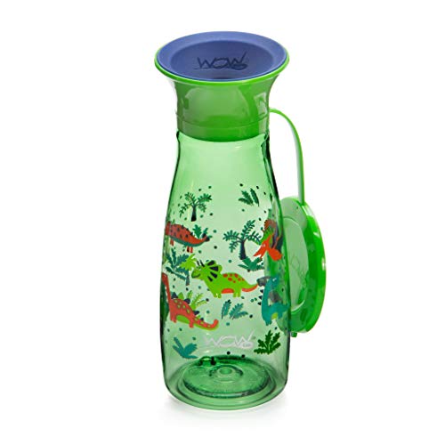 WOW CUP MINI 360 Sippy Cup, Green, 12 oz / 350 ml