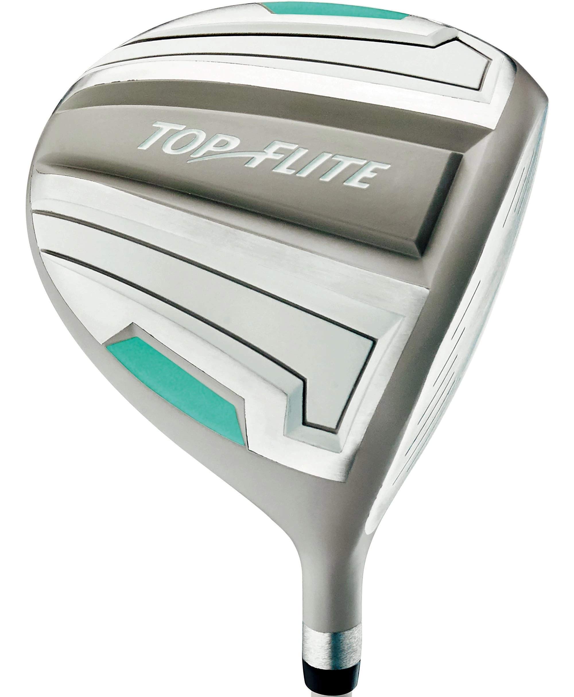 Top Flite Girls 9-Piece Complete Golf Set w/Bag Teal Left Hand Ages 9-12