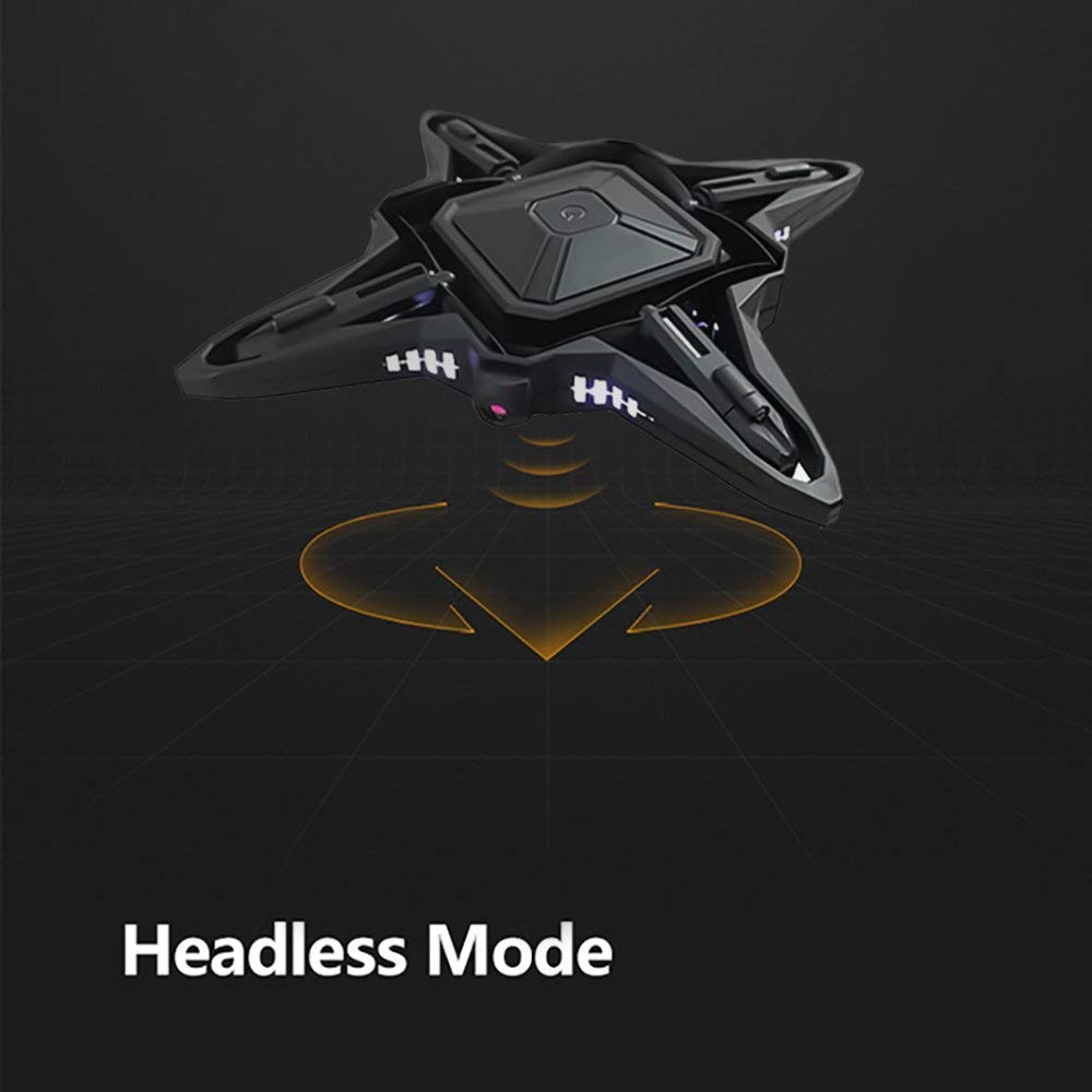 UniDargon T911W VGA Wifi Transmission Foldable RC Drone with Altitude Hold Mode,Four-Axis One Key Take Off Landing and Headless Mode Easy Fly Steady for Beginners