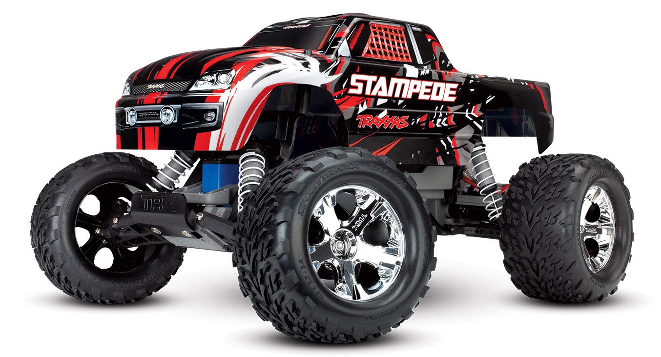 Traxxas 36054-1 Stampede: Monster Truck, Ready-To-Race (1/10 Scale), Colors May Vary