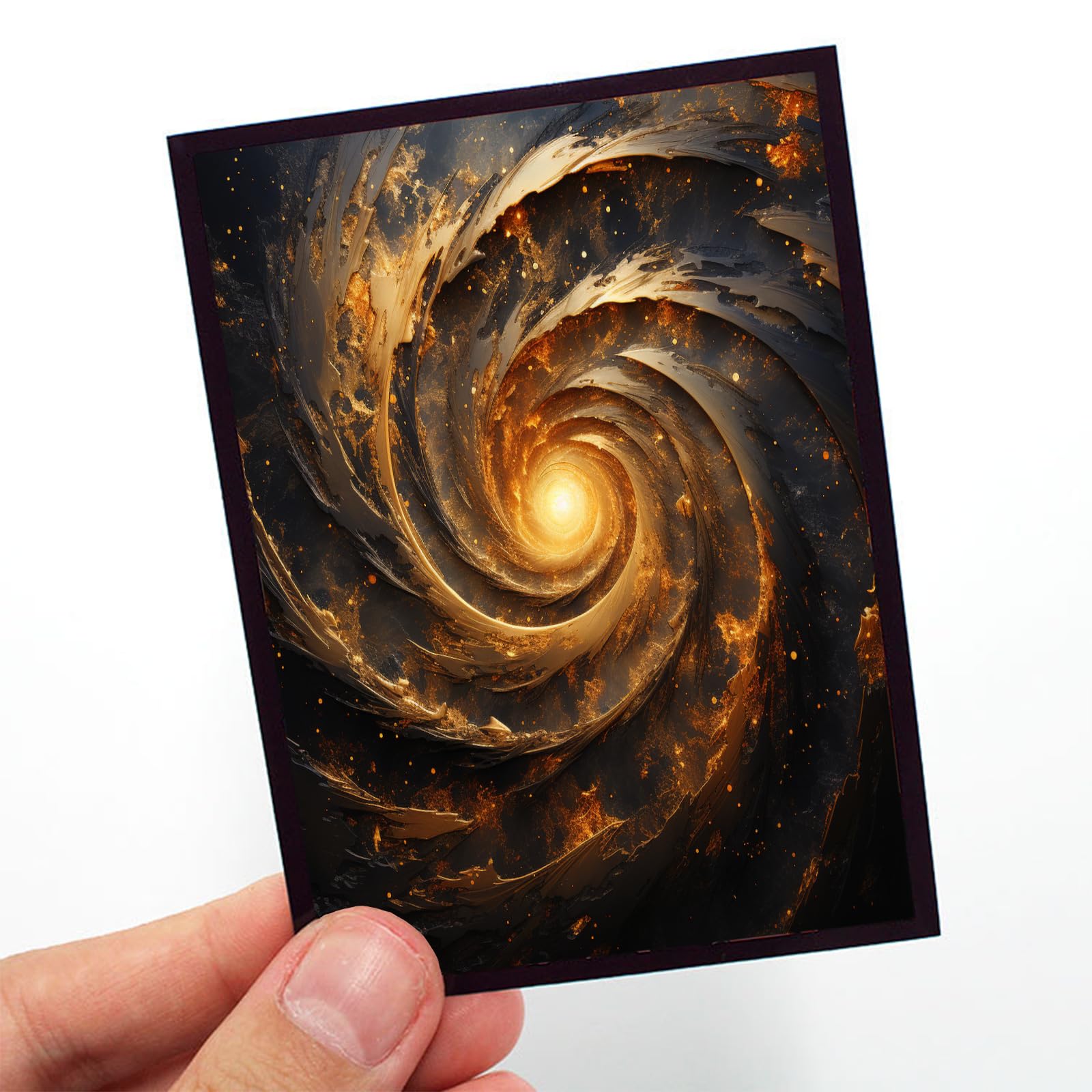 VEHASAYO Custom Card Sleeves, Make Your Own Trading Collectible Card Protecter, Compatible with Yugioh & Magic The Gathering Cards – MTG, TCG, OCG