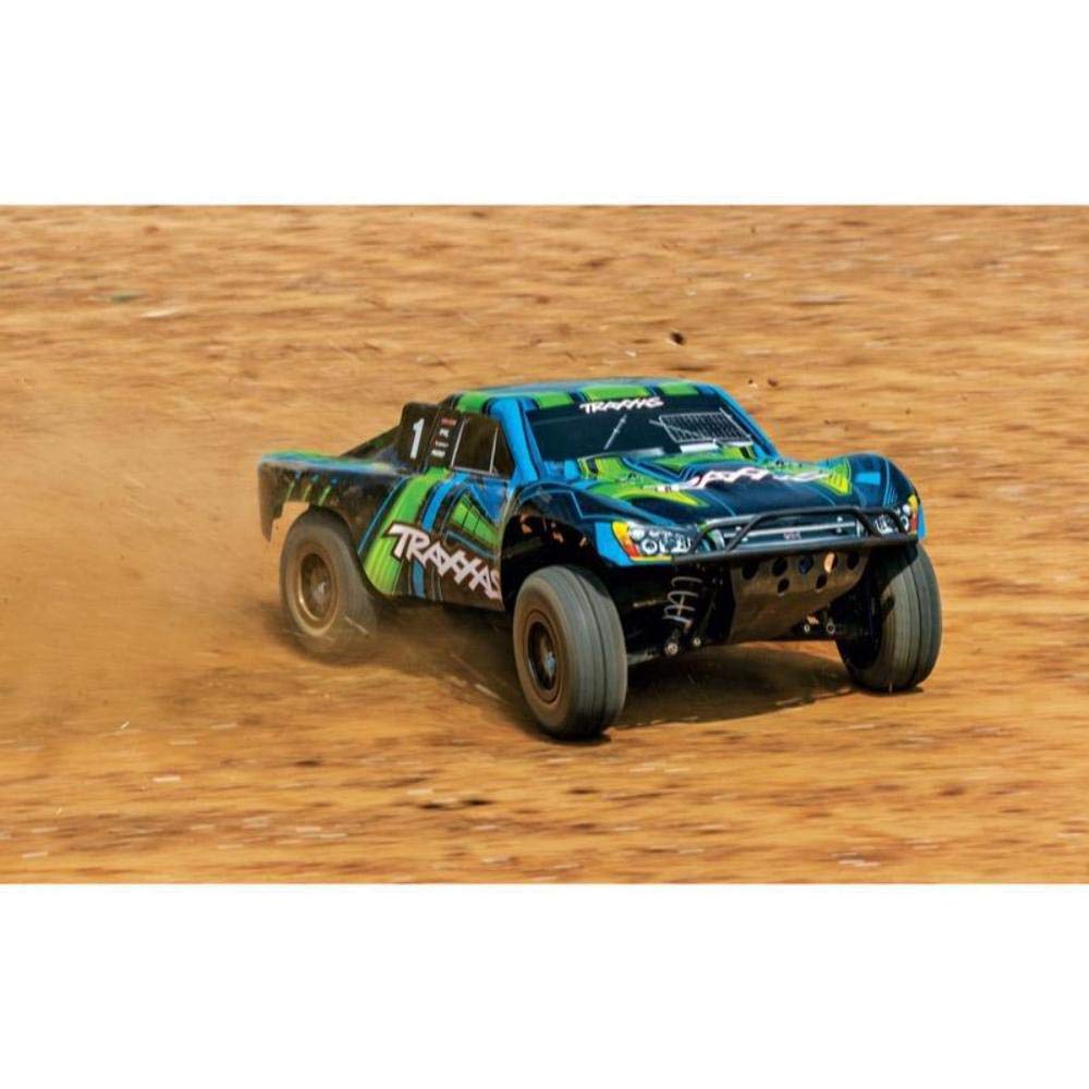 Traxxas Slash 4x4 Ultimate, 4x4 RC Truck, 1/10 Scale, 60+ mph, Green