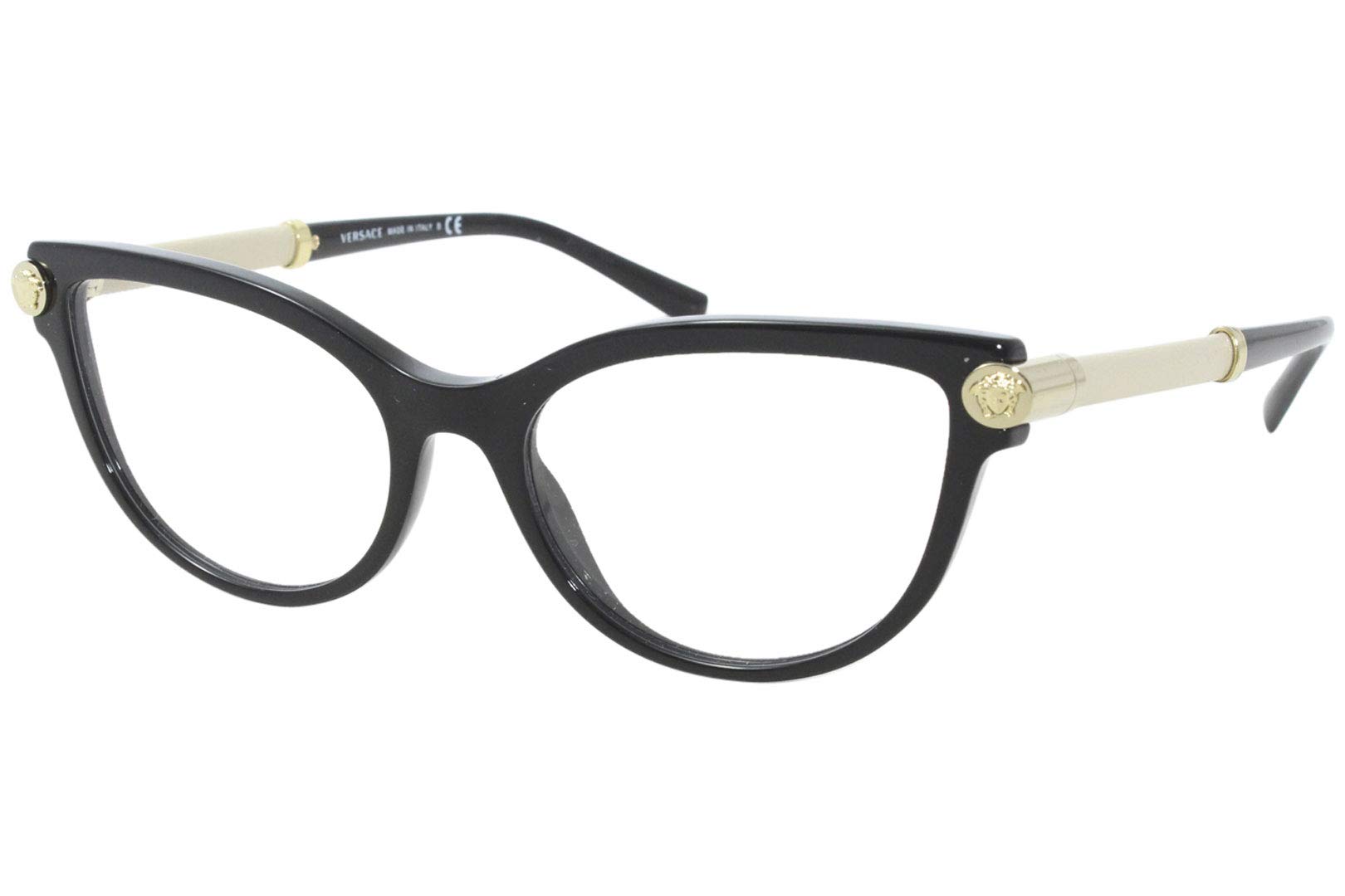 Versace Eyeglasses VE 3270 Q 5299 BLACK