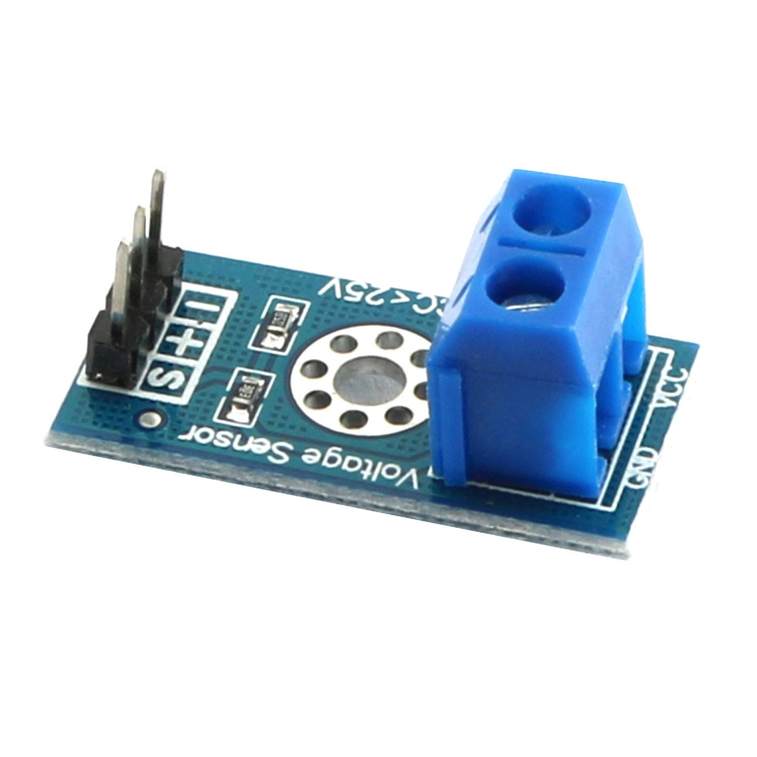 Youliang 2pcs Voltage Detection Module Voltage Sensor DC0-25v for Arduino with Code
