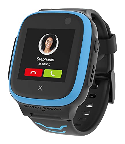 XPLORA X5 Play - Watch Phone for Children (4G) - Calls, Messages, Kids School Mode, SOS Function, GPS Location, Camera and Pedometer - (Subscription Required) (BLUE)