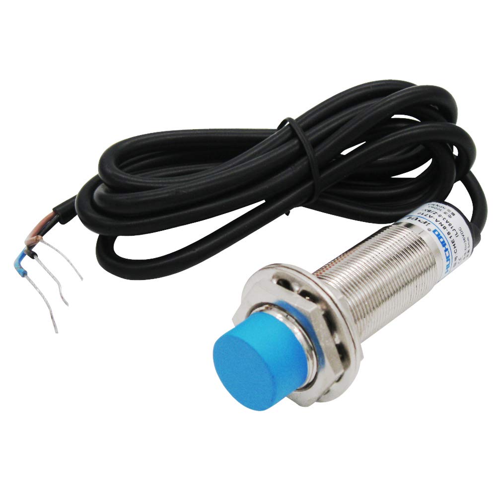 Twidec /M18 Approach Sensor Inductive Proximity Switch PNP NC DC 6-36V, 8mm Detecting Distance LJ18A3-8-Z/AY