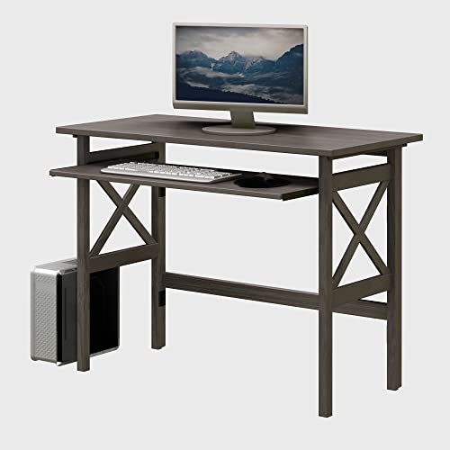 Winsome Wood Xander Computer Desk, Oyster Gray