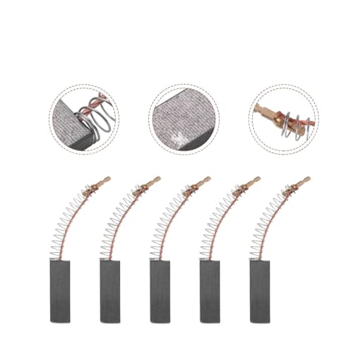 YoupO Washing Machine Carbon Brushes 154740 Carbon Brushes Motor Carbon Brushes ,Compatible for Bosch ,Compatible for Siemens Washing Machine 8Pcs