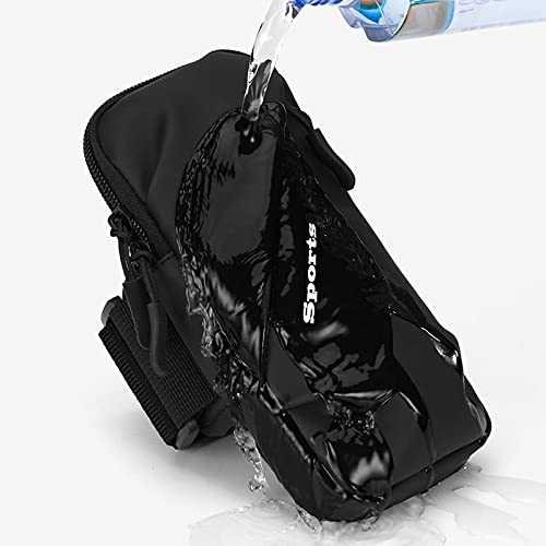 Ubestpak Phone Armband Gym Phone Holder for Arm, iPhone Pouch iPhone Arm Case for iPhone Series, Running Band iPhone Armband Cell Phone Holder for Cell Phone Size Under 6.7inch