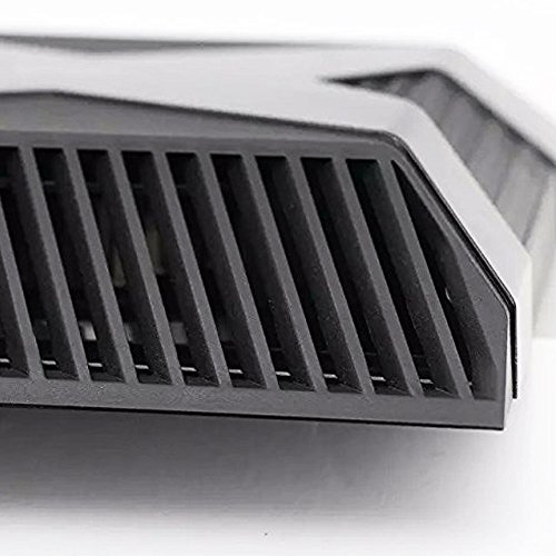 XFUNY® Professional USB Powered 35℃ Auto-sensing Cooling Fan External Cooler Fan for Microsoft Xbox One Console, Black
