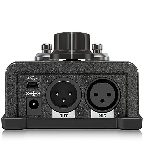 TC Helicon DITTO MIC LOOPER Easy to Use Two-Button Looper Pedal for Vocals and Acoustic Instruments