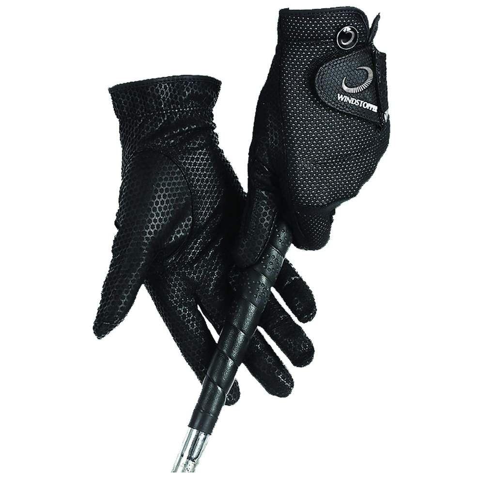 Zero Restriction Men's Windstopper Winter Gloves, Black, Medium