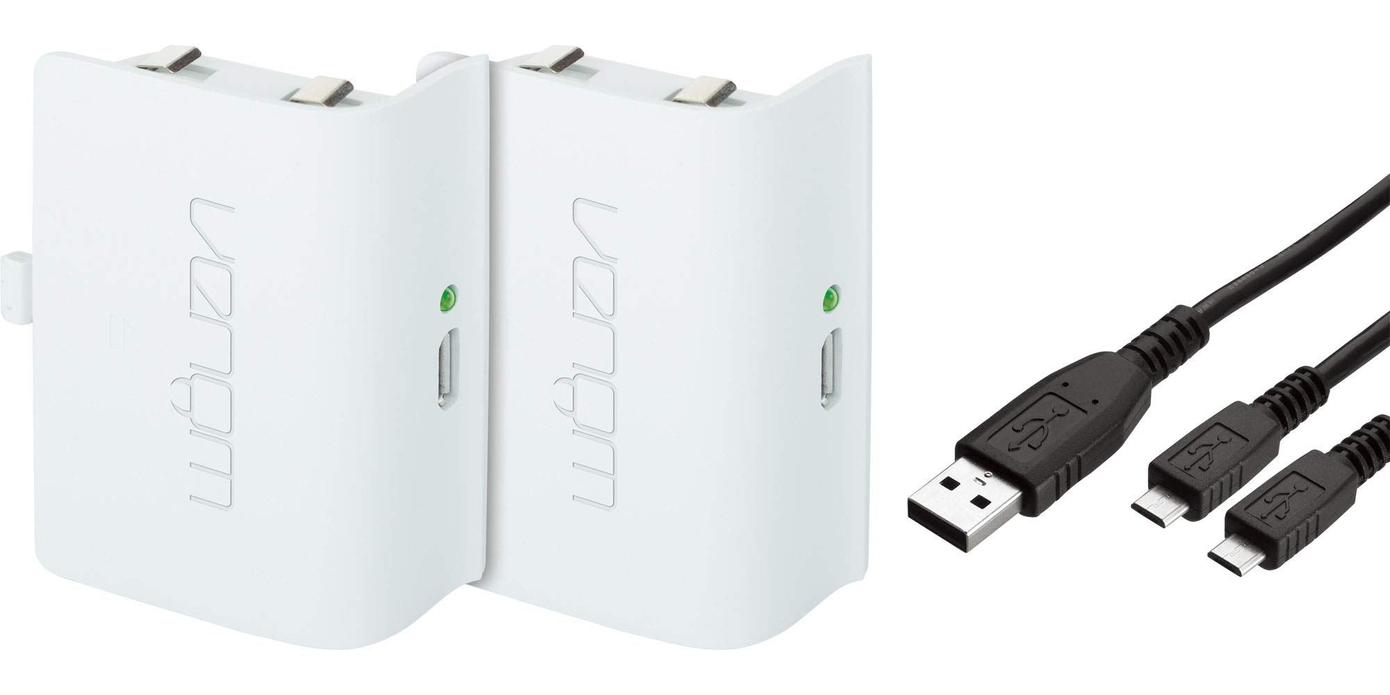 Venom Xbox One Rechargeable Battery Twin Pack: White (Xbox One)