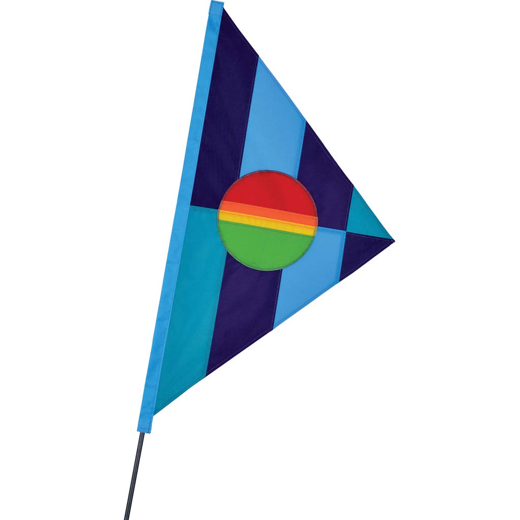 SoundWinds Phoebus Recumbent Bike Flag - Warm Rainbow