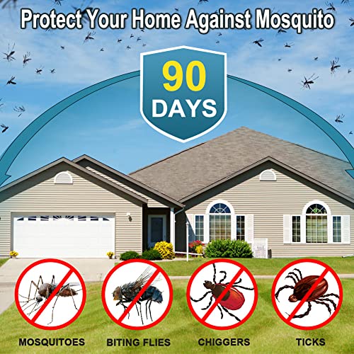 TSCTBA Mosquito Repellent for Patio, Mosquito Repellent Indoor and Outdoor, Mosquito Repellents for Yard, Mosquito Control, Powerful Mosquito Deterrent-2P
