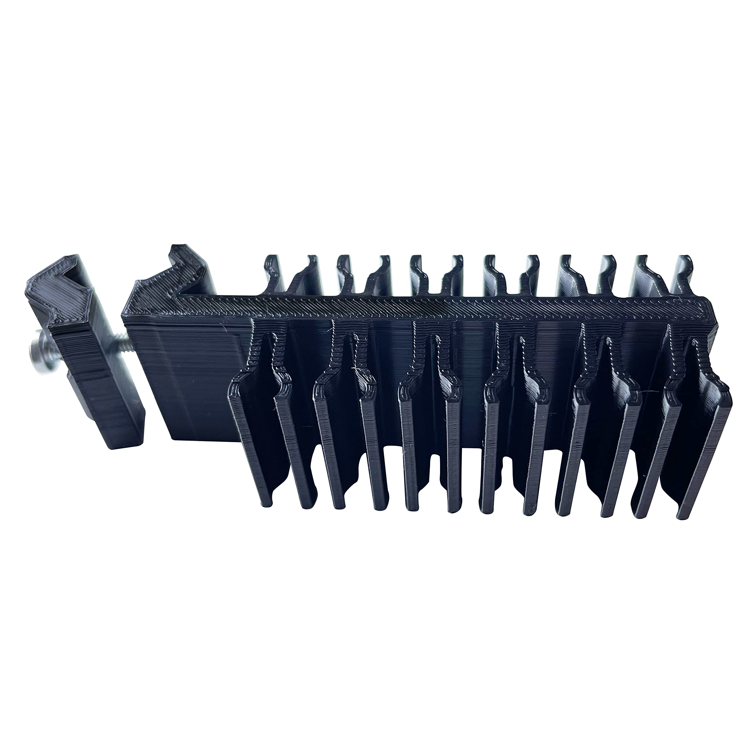 Southland Archery Supply SAS Pistol Crossbow 3D Printed Quiver for 50lbs 80lbs - for Self Cocking Mini Crossbows (Black 3D Quiver with 12/Pack)