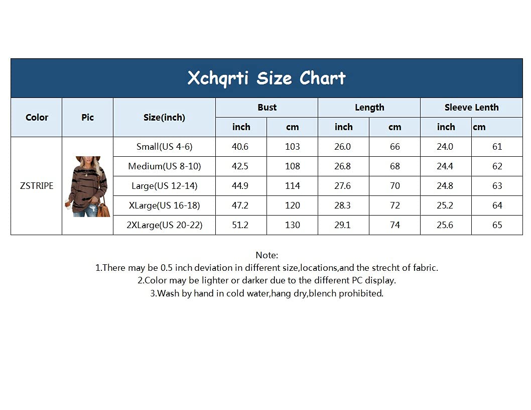 XCHQRTI Womens Crewneck Long Sleeve Sweatshirts Striped Casual Tops Printed Loose Pullover Shirts Marble Black Small