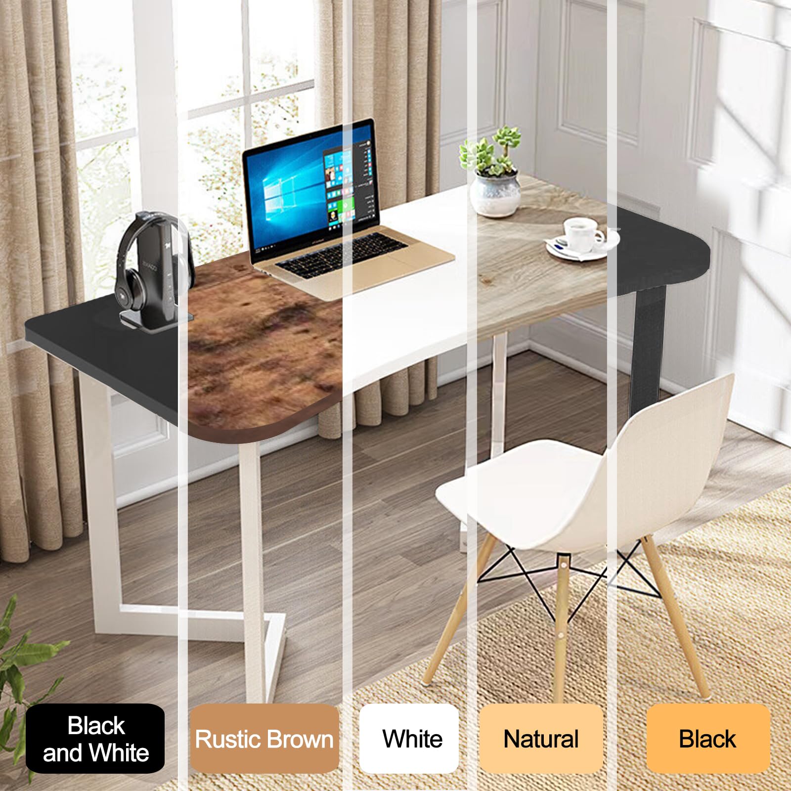 XUEGW Computer Desk Home Office Desk Writing Desks Study Table Modern