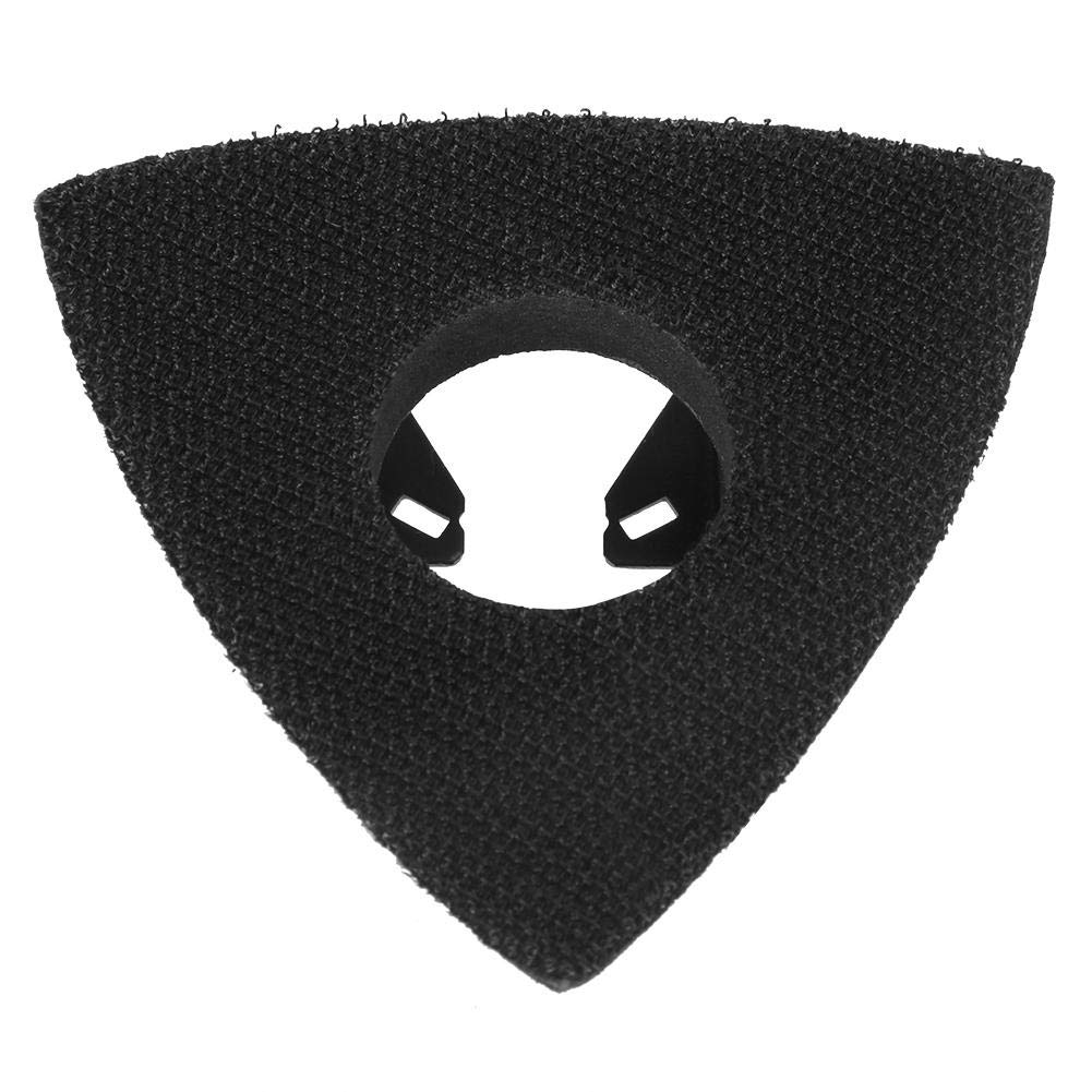 Triangle Sanding Pads Oscillating Tool Sanding Pad Oscillating Tool Accessories Double Action Sanding Kit 82Pcs DIY Woodworking Sand Paper Mini Delta Oscillating Multi Tool Polishing Sander Sand Paper