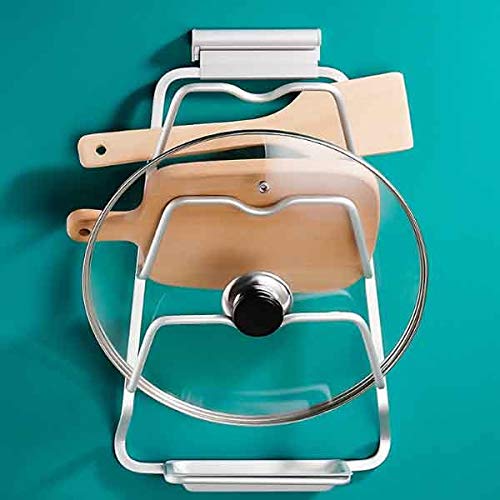 WUDILU 3 Layer Anti-Fall Space Aluminum Drying Pan Pot Rack Cover Lid Rest Stand Spoon Holder Kitchen Tool